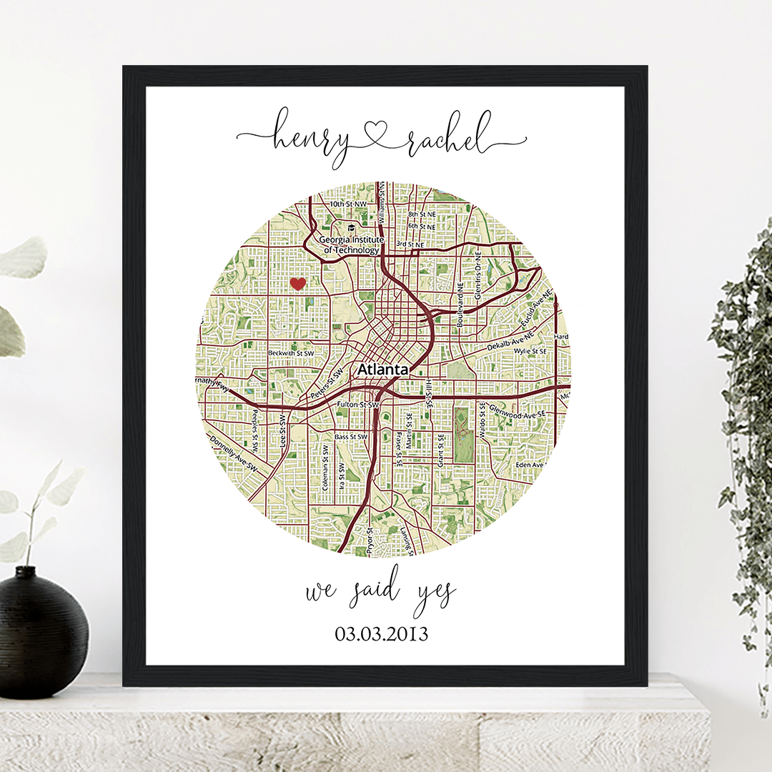 Personalized Custom Adventure Map - The Perfect Gift for Any Occasion ...