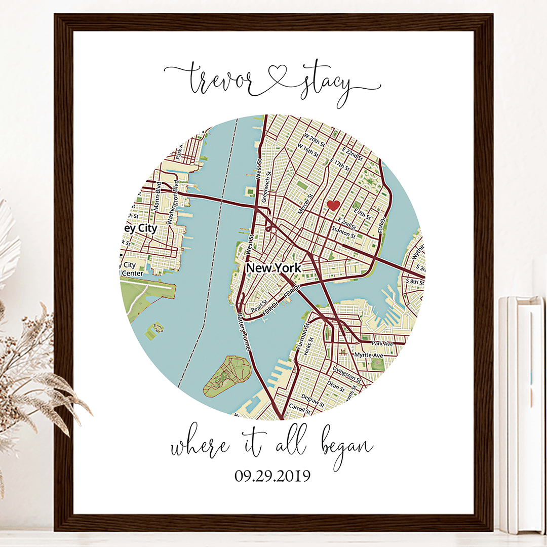 Personalized Custom Adventure Map - The Perfect Gift for Any Occasion ...