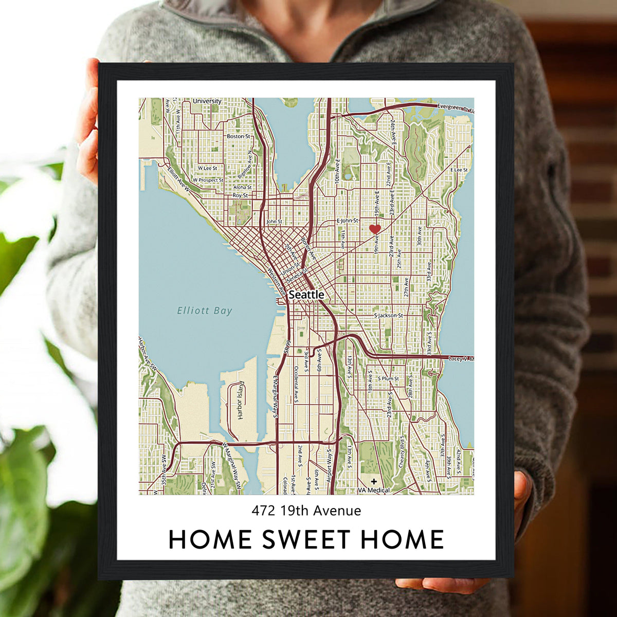 Our First Home Map – Map of Our Life