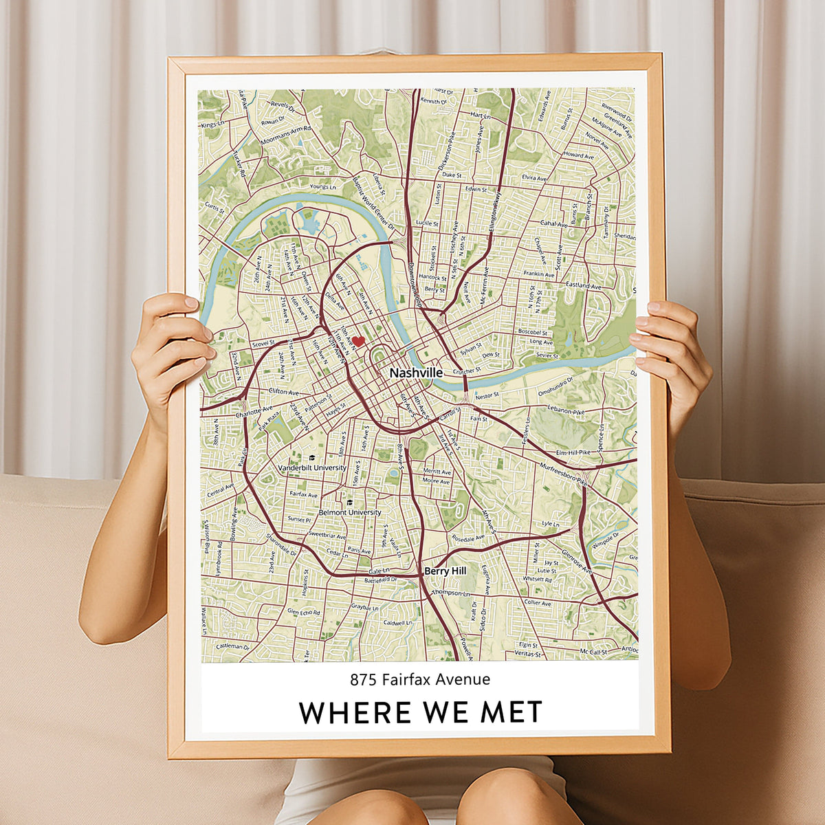 Our First Home Map – Map of Our Life
