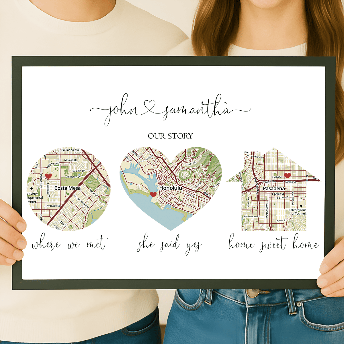 Custom Story Map – Map of Our Life